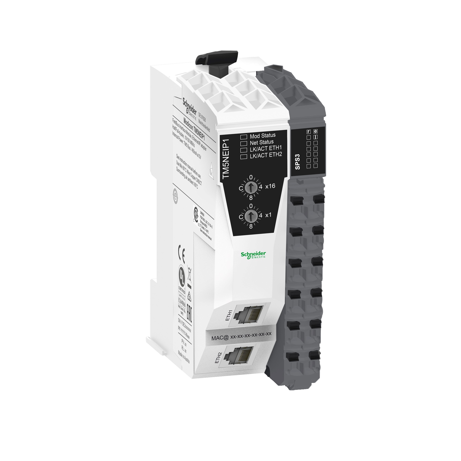 TM5NEIP1K | IP20 I/O Distributed Perf. EtherNet/IP FieldBus KIT ...