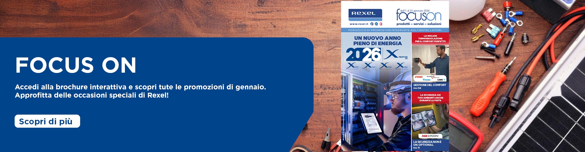 Vendita Materiale Elettrico Online ed Elettroforniture | Rexel Italia